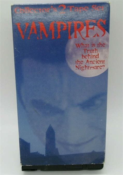 Vampires Truth Behind The Ancient Nightmare 2 Vhs Video Set Legends