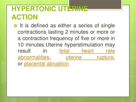 Abnormal Uterine Contraction