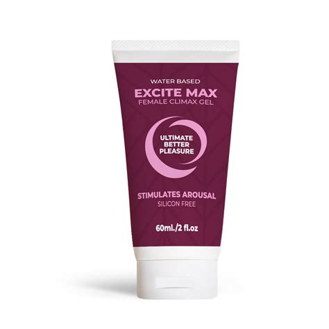 Сексуално здраве Възбуждащи Excite Max стимулиращ гел за жени 60мл