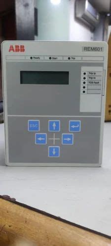 Abb Relay Rem 601 4 Pole At ₹ 46500piece In Vijayawada Id