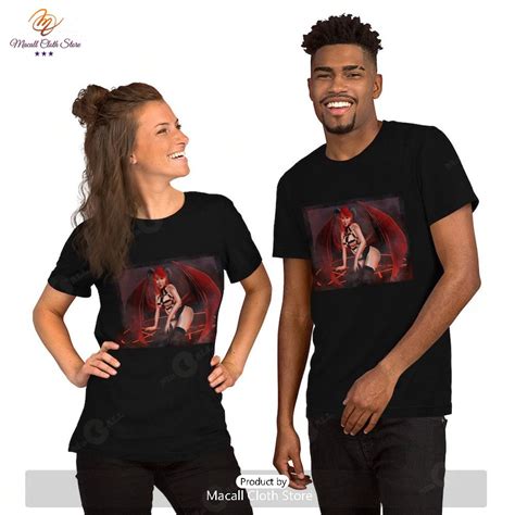 Succubus Anime Waifu Demon Summoning Sexy Demon Girl T Shirt Macall
