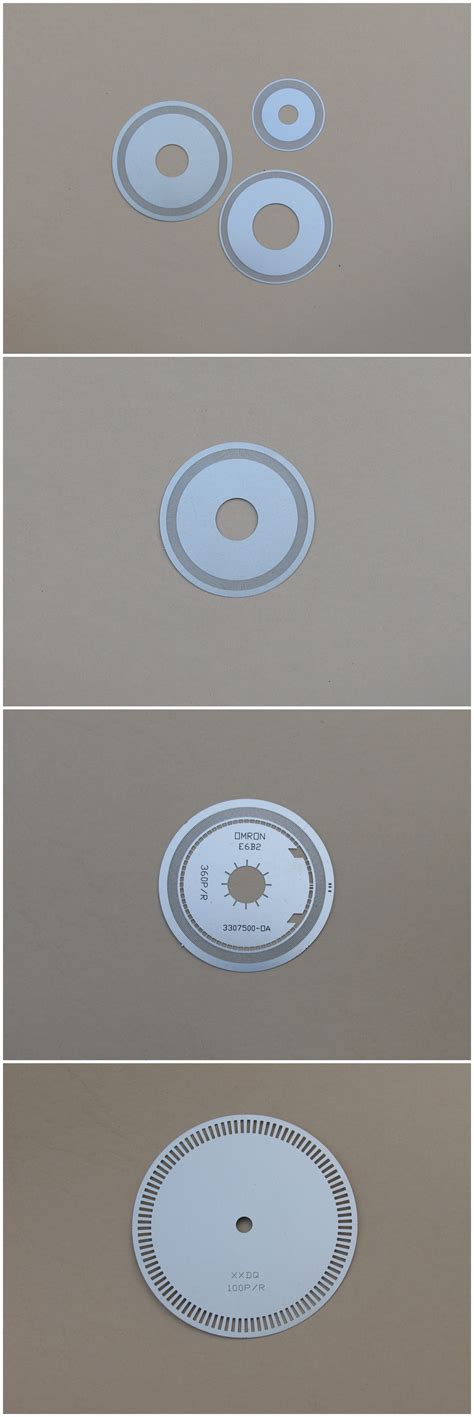 Encoder Metal Grating No Burr Encoder Disk High Quality Encoder Metal Grating No Burr Encoder