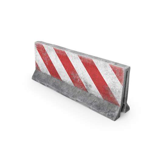 Concrete Barrier 3d Object 2299449087 Shutterstock