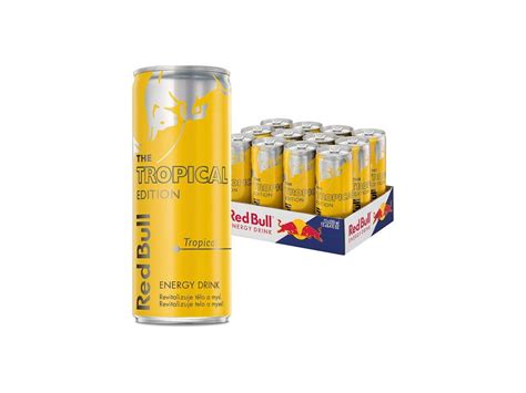 Red Bull Tropical Edition Fruits Tropicaux 250ml Chef Et