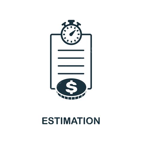 Estimate Vector Design Images Estimation Vector Icon Illustration