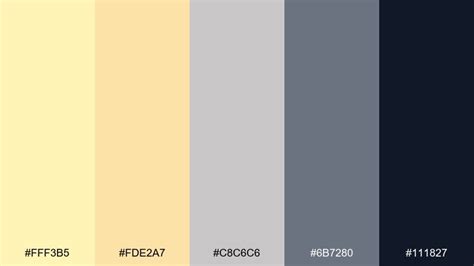 Light Yellow Color Palette Ideas 20 Picks Hex