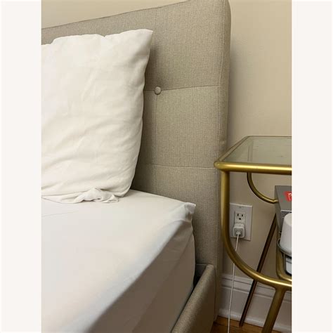 Wayfair Tufted Upholstered Low Profile Platform Bed Aptdeco