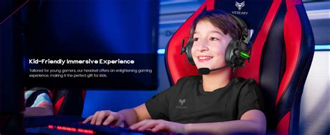 Weseary Wired Gaming Headset For Xbox Series X S Xbox One Ps4 Ps5 Switch Mobile Pc Headset