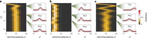 many body dynamics in fock space a c plots of experimental dynamical