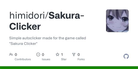 Github Himidori Sakura Clicker Simple Autoclicker Made For The Game Called Sakura Clicker