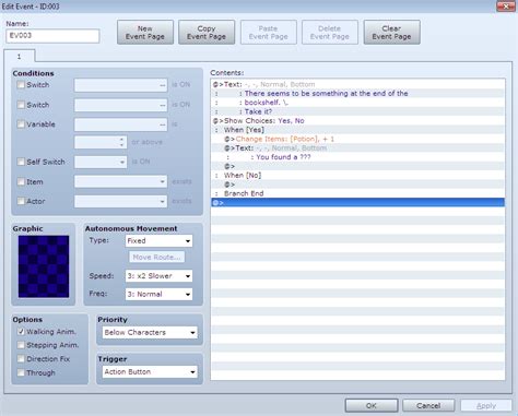 Events Not Showing Up Newbie RPG Maker Forums