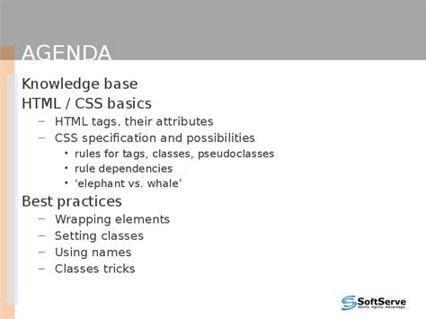 Html And Css Site Layout Best Practices