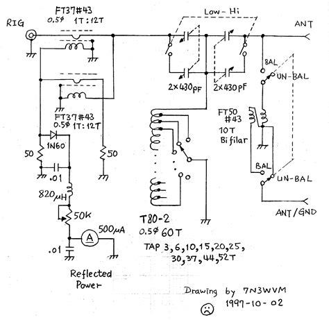Hf Automatic Antenna Tuner Schematics