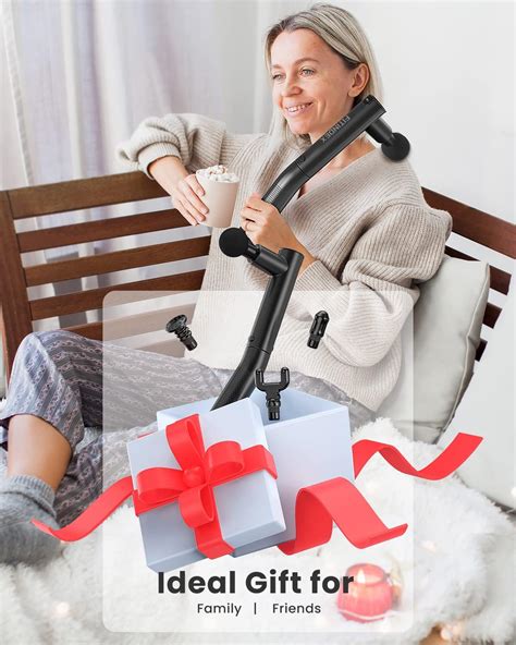 Fitindex Extend Massage Gun 2 In 1 Electric Hand Held Back Massager Gun