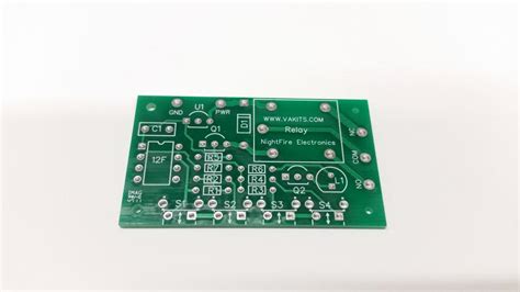 PCB Only PIC12F509 8 Pin Development NightFire Electronics LLC