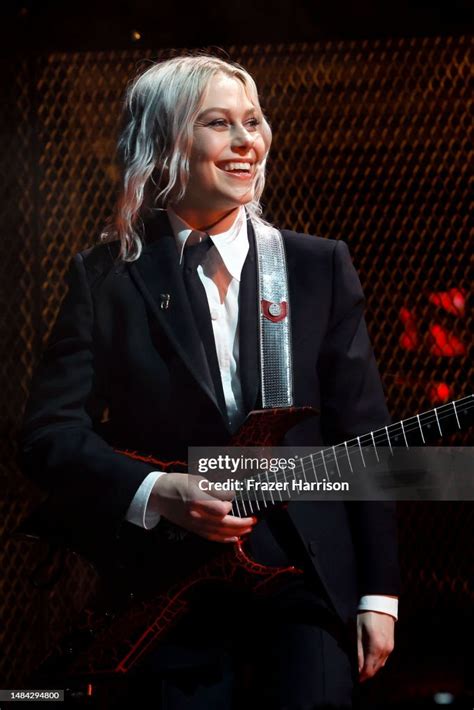 Phoebe Bridgers Of Boygenius Performs At The Outdoor Theatre During