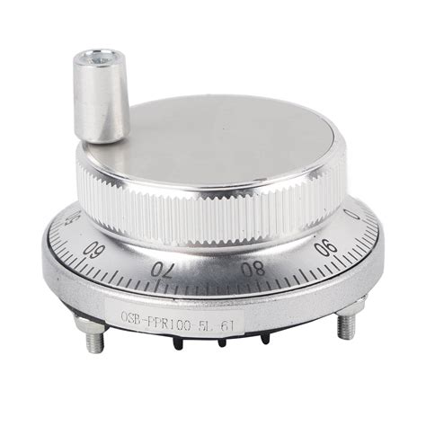 Jadeshay Cnc Pulse Encoder 5v 60mm Cnc Manual Pulse Generator Hand