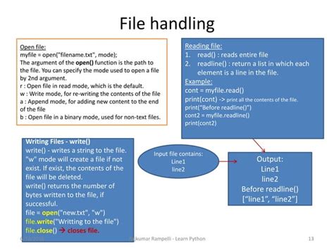 Learn Python For Beginners Pptx