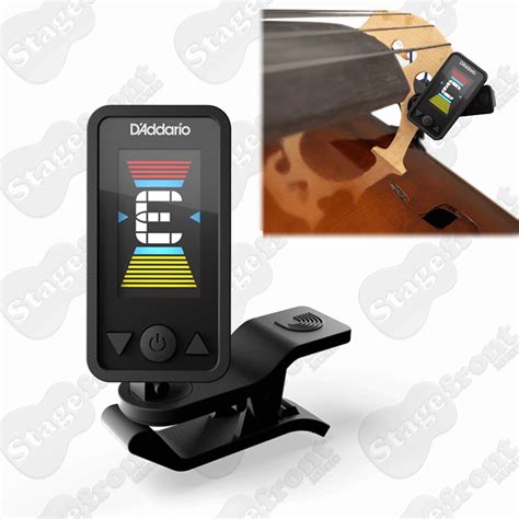 Daddario Eclipse Cello Bass Clip On Tuner And Lower Stringed Instruments
