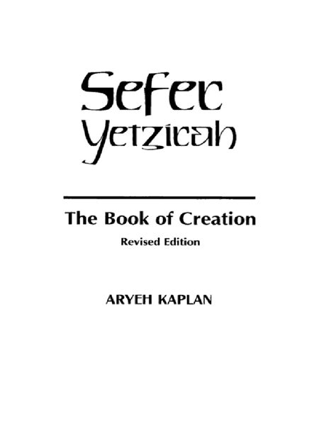 Aryeh Kaplan Sefer Yetzirah2 Pdf