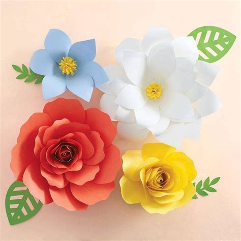 Diy Kit Paper Flower Garden Making Kit