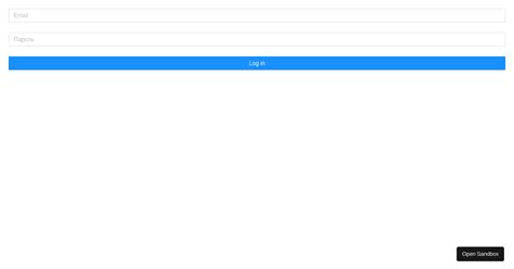 Antd Reproduction Template Codesandbox