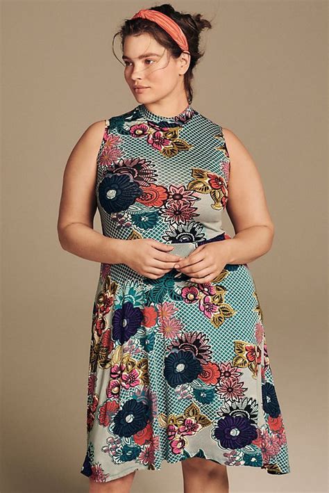 All Plus Size Clothing Anthropologie Plus Size Outfits Swing Dress