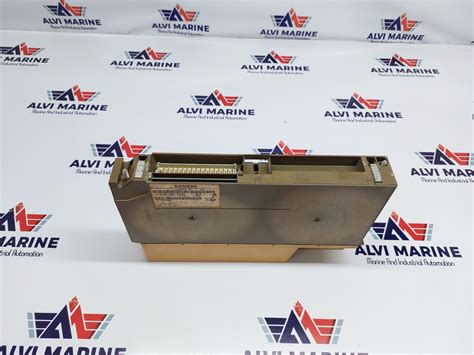 Siemens Simatic S5 6es5 943 7ub21 Cpu Processor Module Cpu 934b Alvi