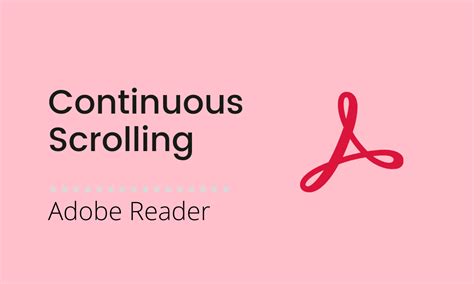 Continuous Scrolling In Adobe Reader Doubtsolver