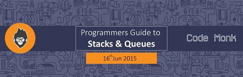 Code Monk Stacks And Queues