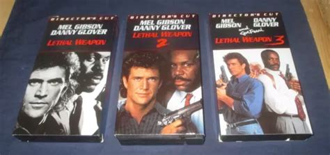 3 Movie Lethal Weapon Trilogy Director S Cut Of Each 1 2 And 3 1998
