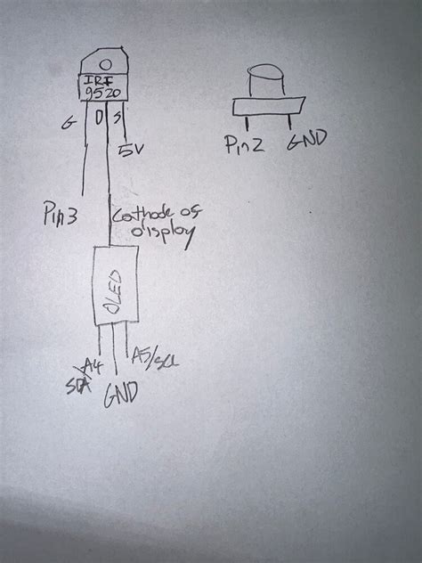 Bug Powering A OLED Display On And Off With A Transistor General