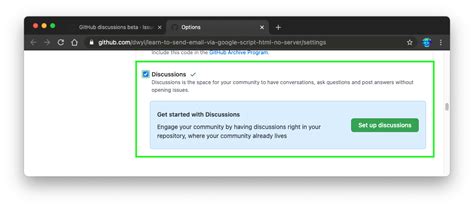 GitHub Discussions Beta Dwyl Learn To Send Email Via Google Script Html No Server Discussion