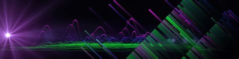 Abstract Background Color Graph From Wavy Color Graph And Blurred Lines