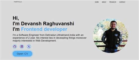 Devansh Raghuvanshi On Linkedin Webdevelopment Personalwebsite