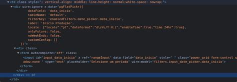 Datepickr Dont Open Or Triggered · Issue 419 · Power Componentslivewire Powergrid · Github
