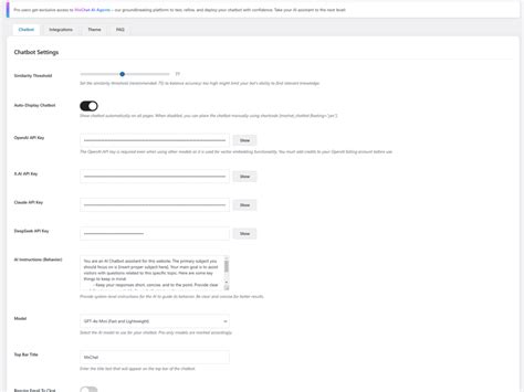 Mxchat Pro Advanced Ai Chatbot Plugin For Wordpress