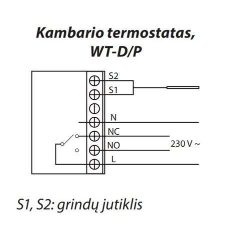 Danfoss Wt P 230 088u0625 Potinkinis Termostatas Paltaja