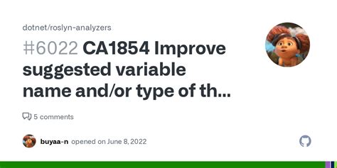 Ca1854 Improve Suggested Variable Name Andor Type Of The Fixer · Issue 6022 · Dotnetroslyn