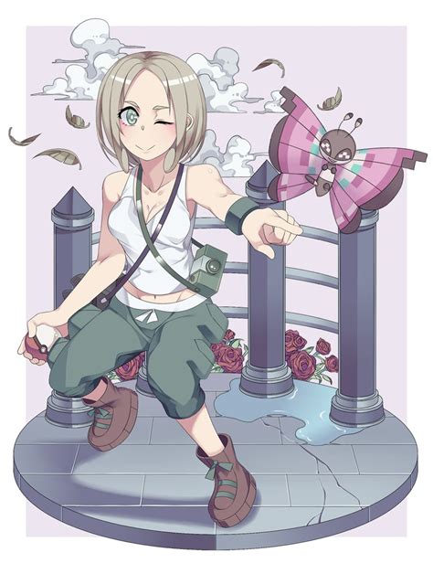 Viola And Vivillon Pokemon And 1 More Drawn By Hikawameijin Danbooru