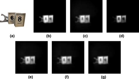 comparison of restoration effects on a photon counting image of card by