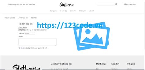 Chia Sẻ Source Code Website Chia Sẻ ảnh Php Có Báo Cáo