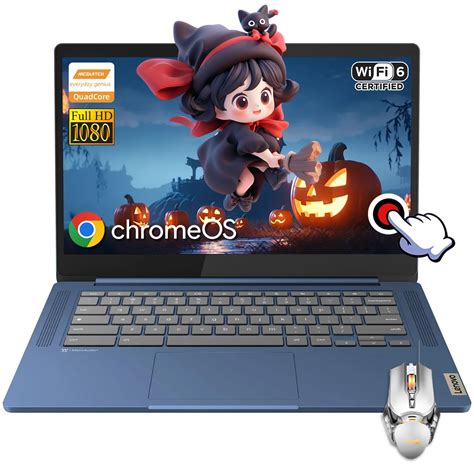Amazon Com Lenovo Ideapad Slim Chromebook Laptop Fhd Touchscreen Laptop Core