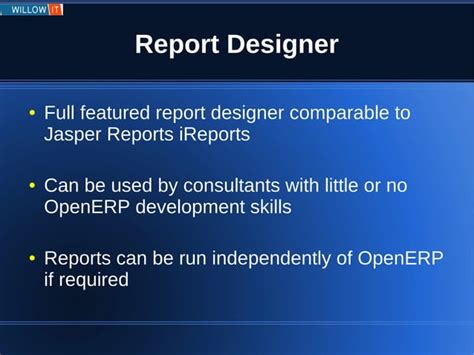 openerp pentaho integration willowit pdf