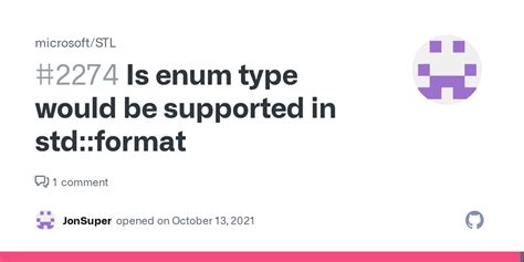 Is Enum Type Would Be Supported In Stdformat · Issue 2274