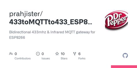 github prahjister 433tomqttto433 esp8266 bidirectional 433mhz