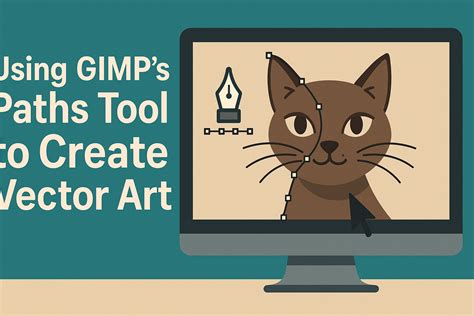 Using Gimps Paths Tool To Create Vector Art Graphic Design Resource Using Gimps Paths Tool To Create Vector Art Graphic Design Resource