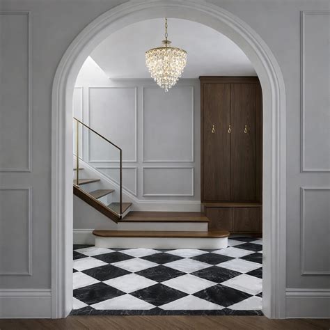 Checkerboard Marble Country Floors Of America Llc