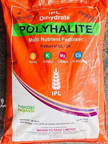 Powder Ipl Polyhalite Bag 25 Kg At ₹ 950bag In Gondal Id