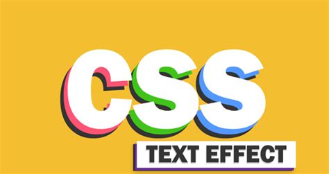 آموزش افکت زیبا متن در css آموزش css